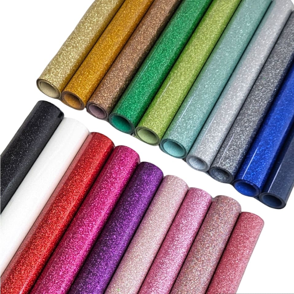Glitter HTV Vinyl – Multiple Colors & Sizes – GoQualitySupplies